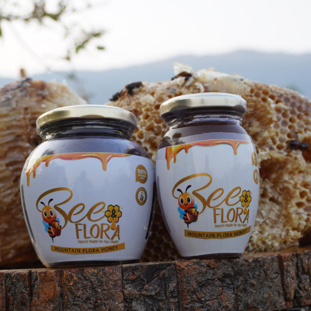 Mountain Flora Honey - Best Suited for Adults - Wild Giant Bee – Bee ...