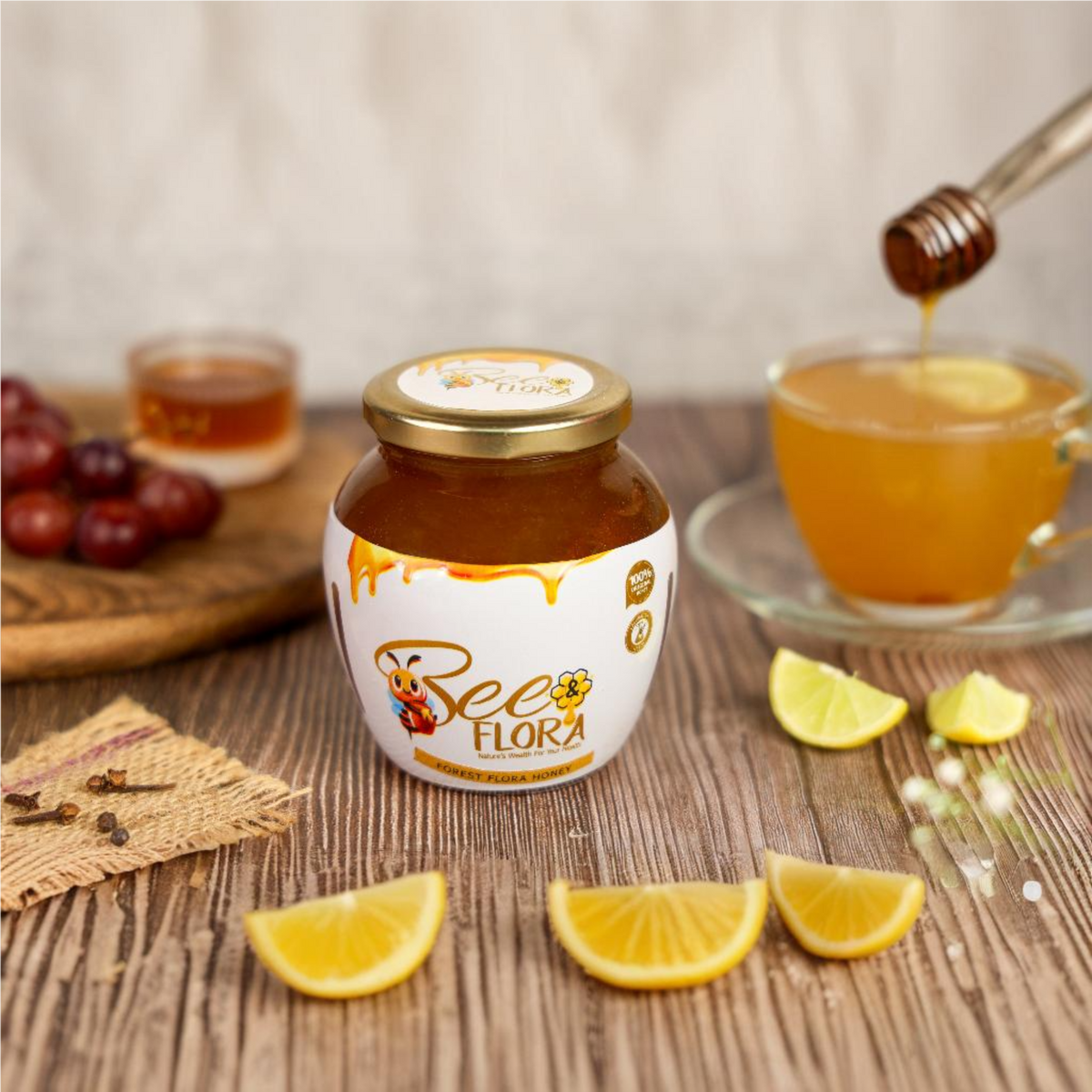 Forest Flora Honey - Wild Indian Bee Honey – Bee and Flora